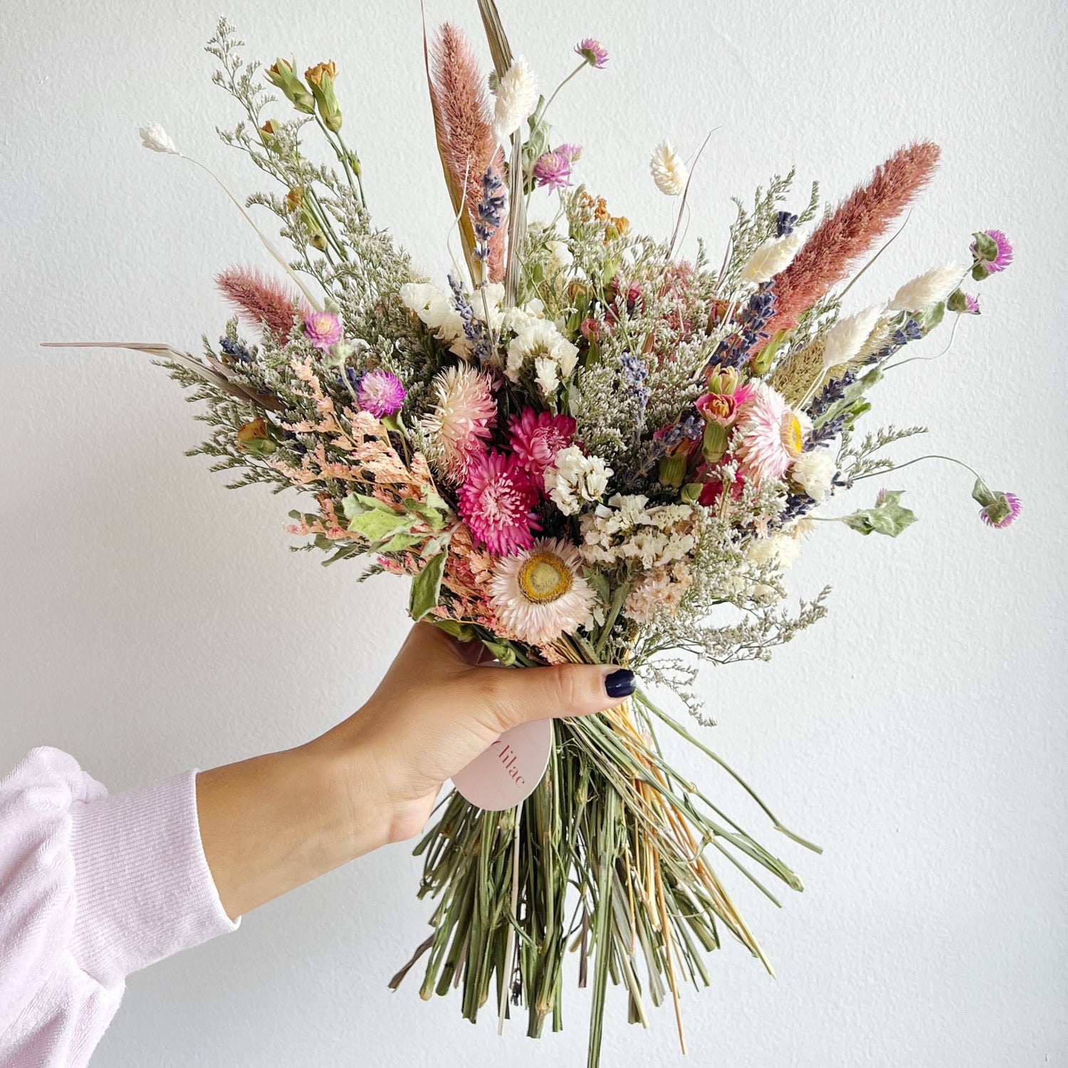 large dried flower bouquet wrap – houseoflilac