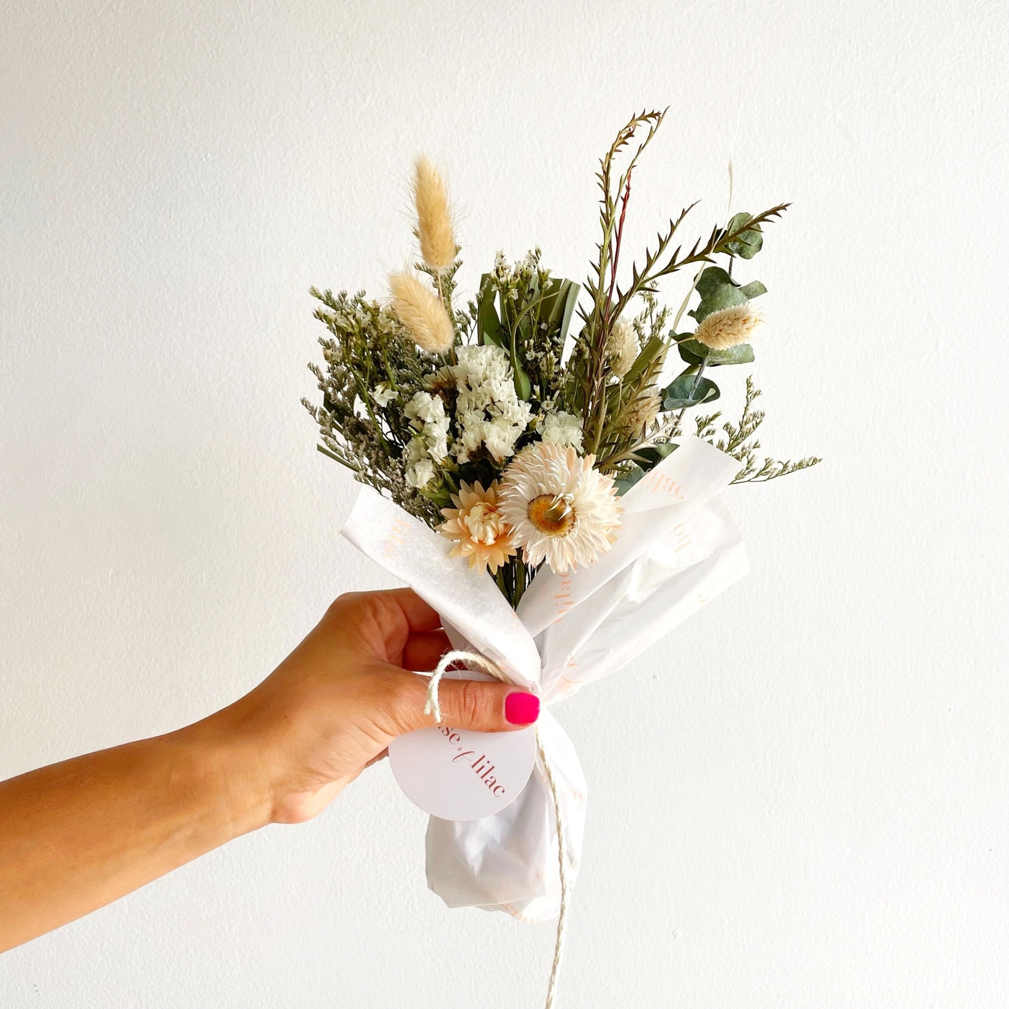 neutral large dried flower bundle – houseoflilac